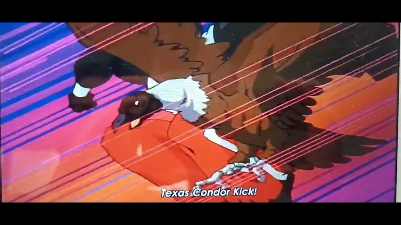 Texas condor kick by Terryman as Kinnikuman Great - YouTube