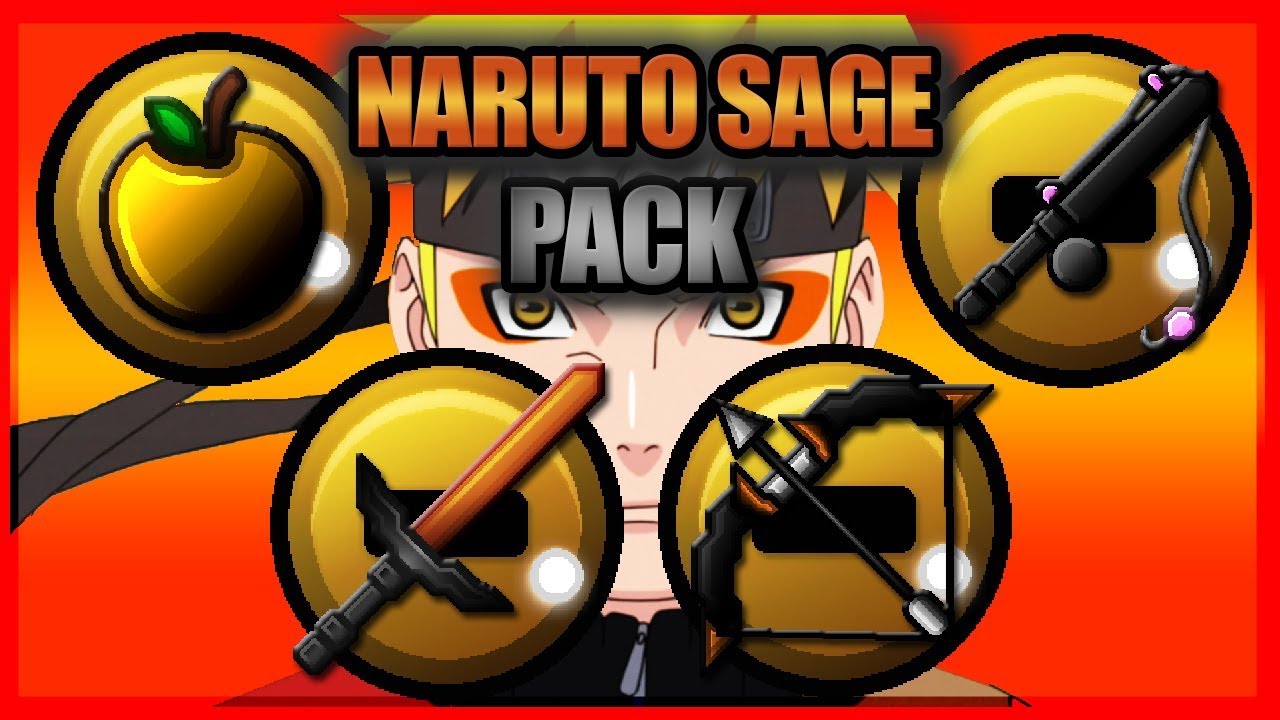 Minecraft PvP Texture Pack l Naruto Sage Pack [1.7/1.8] ★ - YouTube