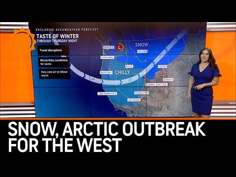 Winter Has Arrived: Snow, Arctic Outbreak for the West | AccuWeather