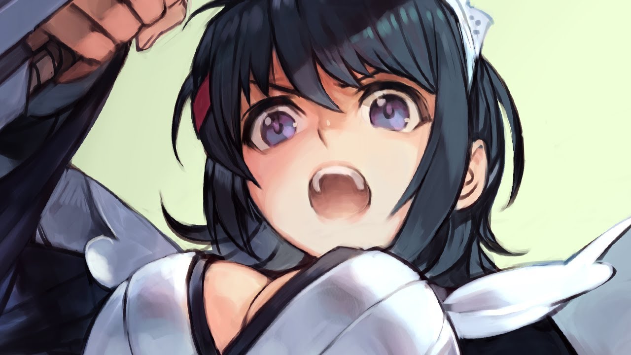 speed paint - iroha samurai shodown 侍魂 - YouTube