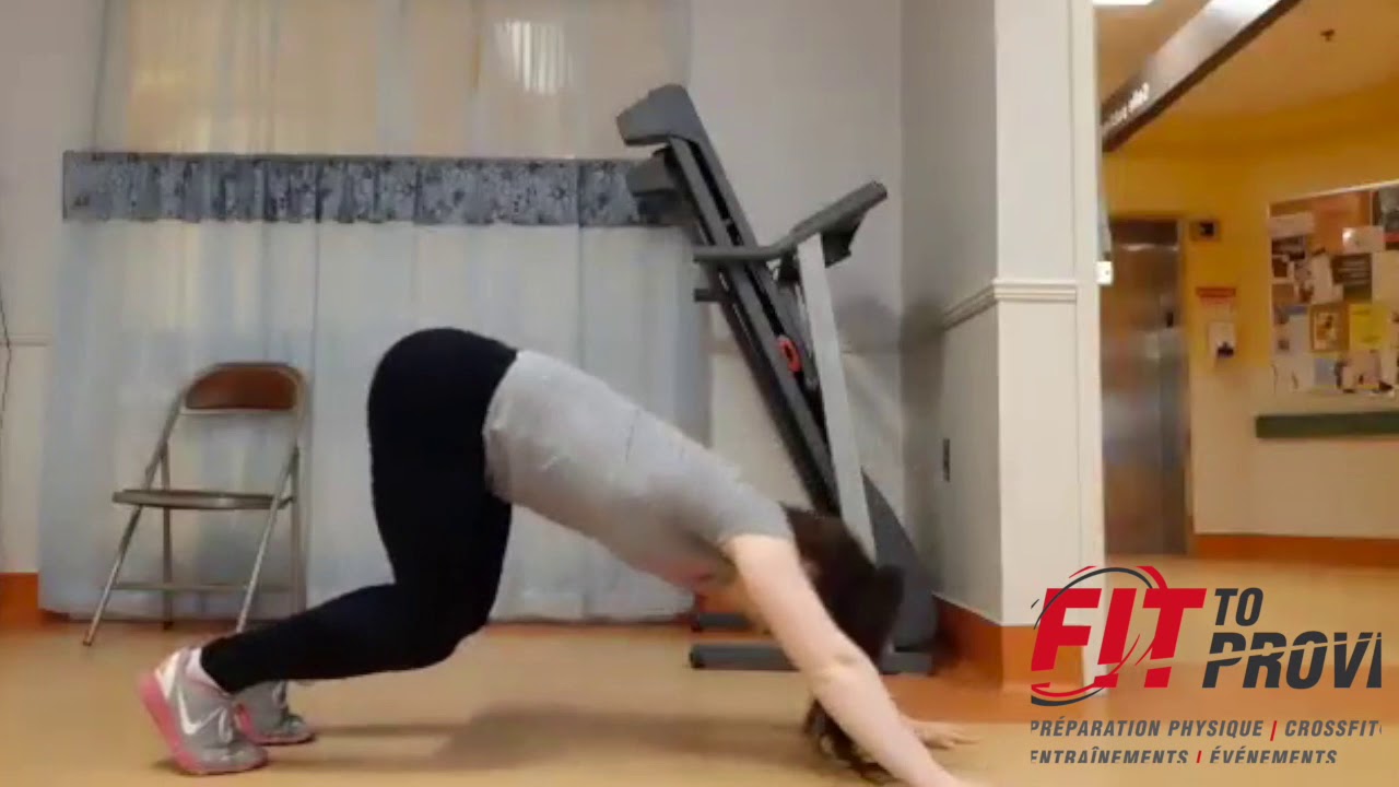 Sit back Push ups - YouTube