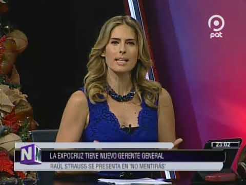 [VIDEO EN NM]RAUL STRAUSS se presenta como nuevo gerente general de La #EXPOCRUZ @ NO MENTIRÁS