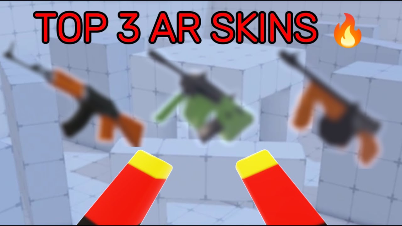 TESTING OUT 3 AR SKINS IN ROBLOX RIVALS - YouTube