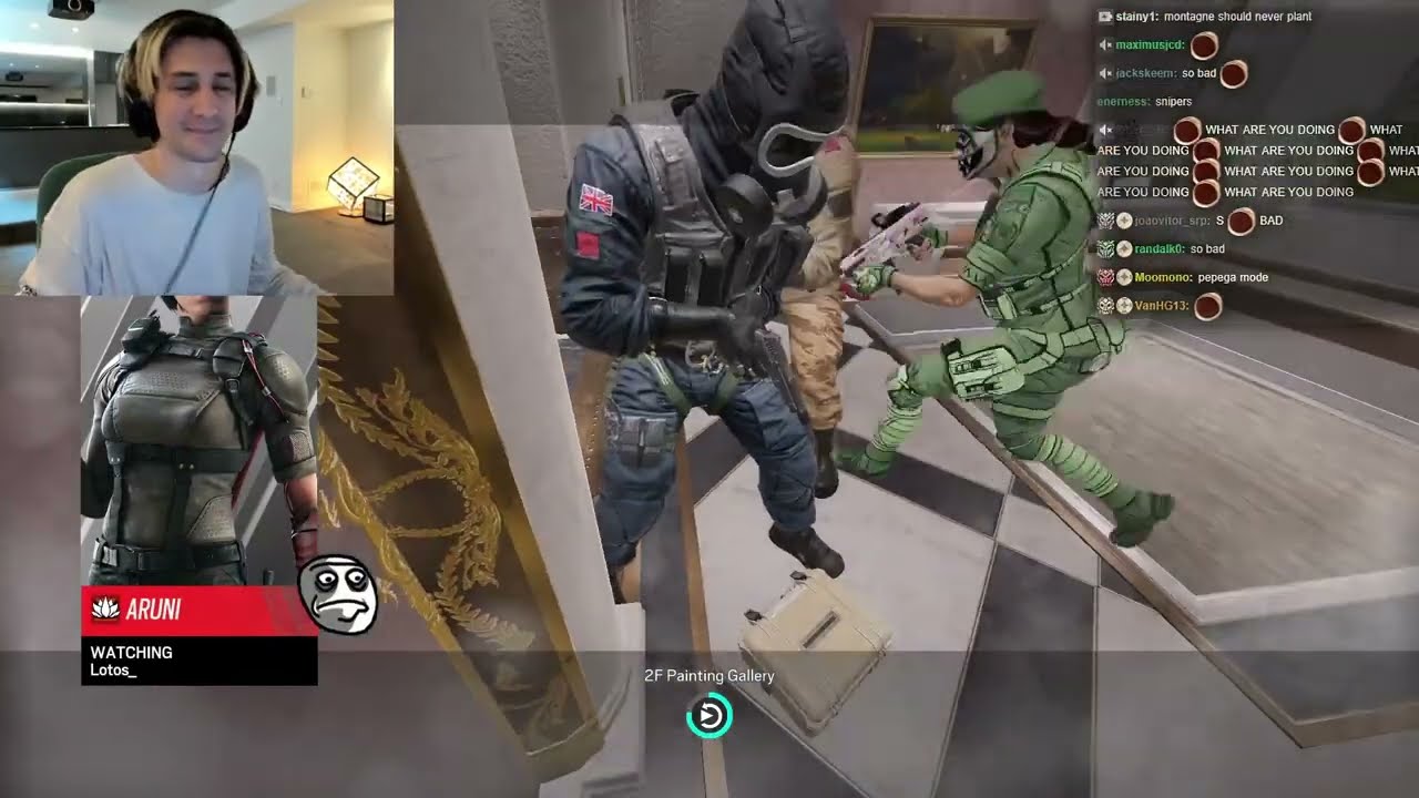 xQc DOMINATES in Rainbow Six Siege with Jesse & Dizzy - YouTube