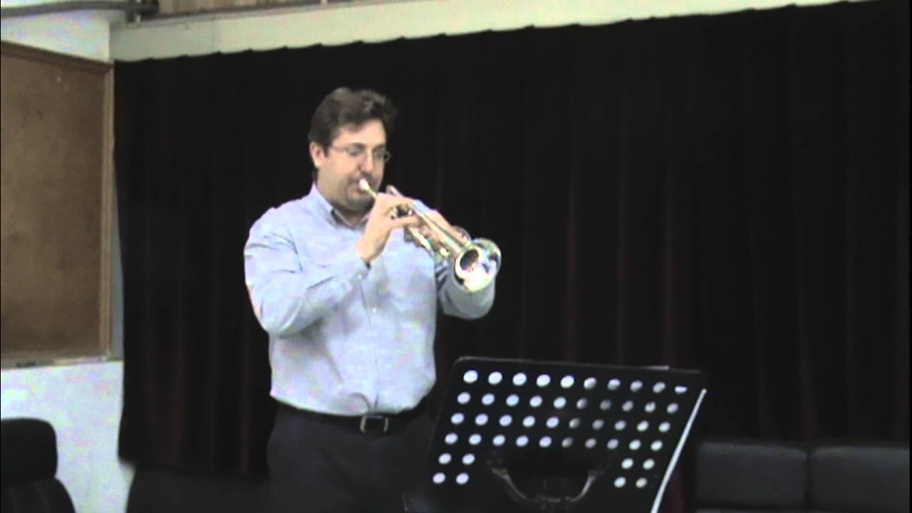 MPO Principal Trumpet audition Round 2 - YouTube