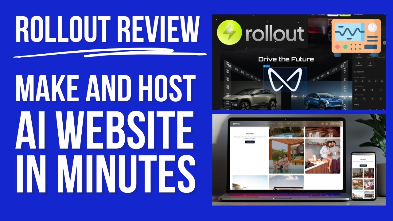 Rollout Review: This AI Website Builder Made My Jaw DROP! - YouTube