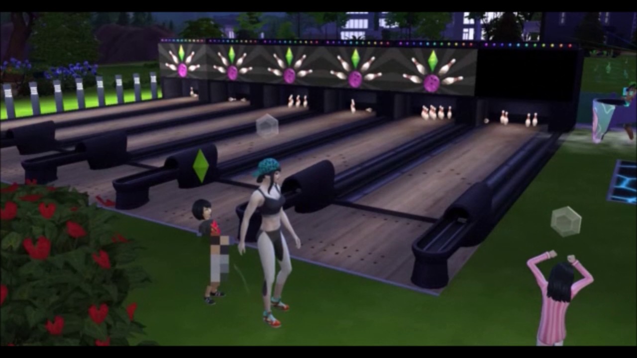 The Sims 4 - Bowling Night Stuff Pack - First Gameplay Impression 2 ...