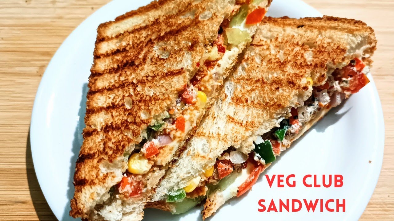 Veg Club Sandwich | Veg mayo sandwich | बाजार जैसा वेज क्लब सेंडविच ...