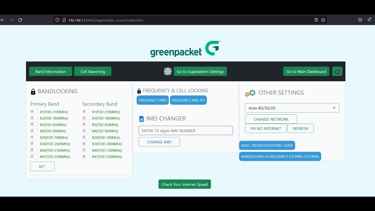 FAST BANDLOCKING D2 GREENPACKET FIRMWARE, 1 minute lang may internet na ...