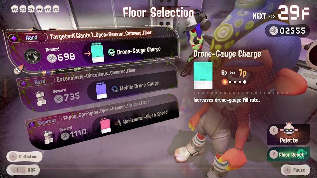 Splatoon 3 Side Order | Frye's Palette & 100% Power Colour Chips! - YouTube