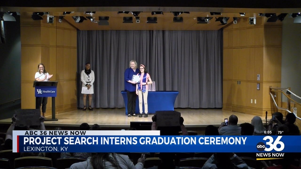 UK Healthcare's first class of Project Search interns graduation ...