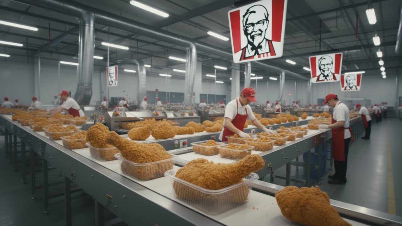 The Golden Crisp–Inside KFC Industrial Fried Chicken Journey from Smart ...