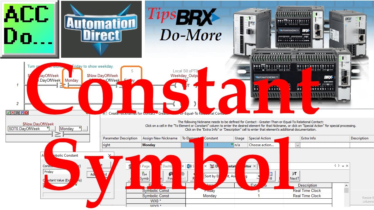 Do-More Constant Symbol - YouTube