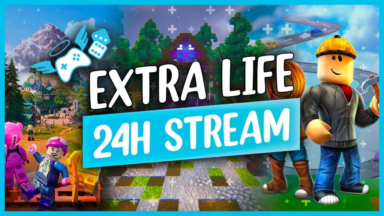 24 hour extra-life charity stream | Playing with Viewers| Come join us ...
