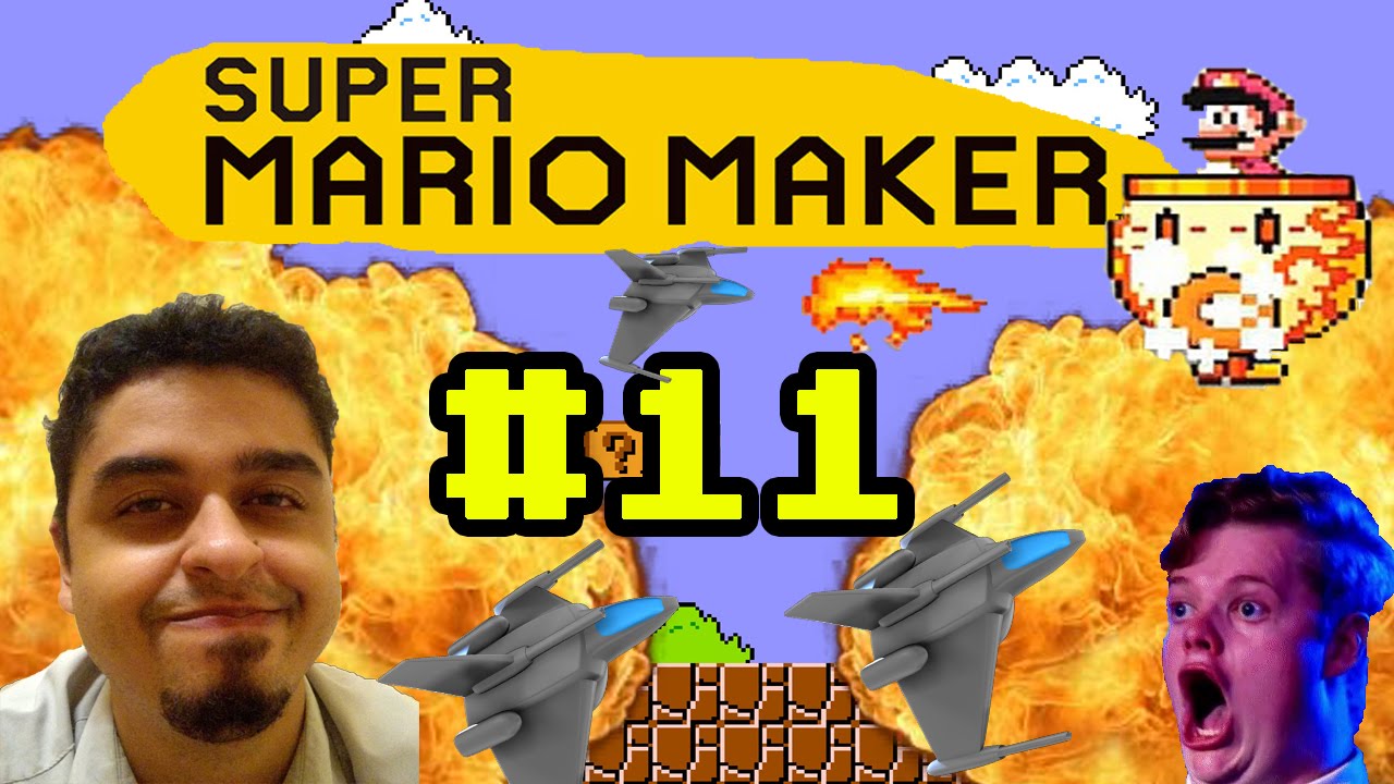 Super Mario Maker #11 - Guerra de Naves! - YouTube