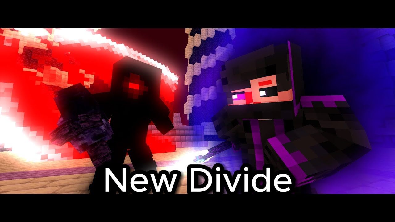 "New Divide" Minecraft music video - YouTube