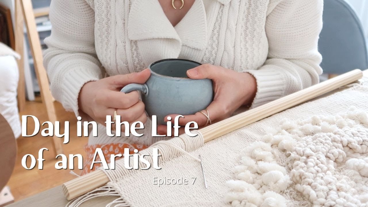 A Day in the Life of a Fiber Artist #7 | Packing orders, New Jewelry ...