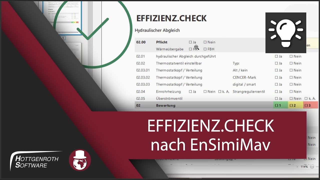 Effizienz Check Gasheizung Formular