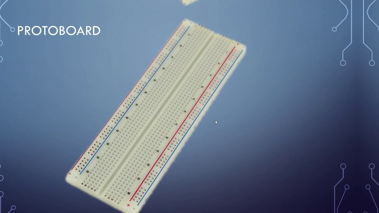 Como usar un protoboard - YouTube