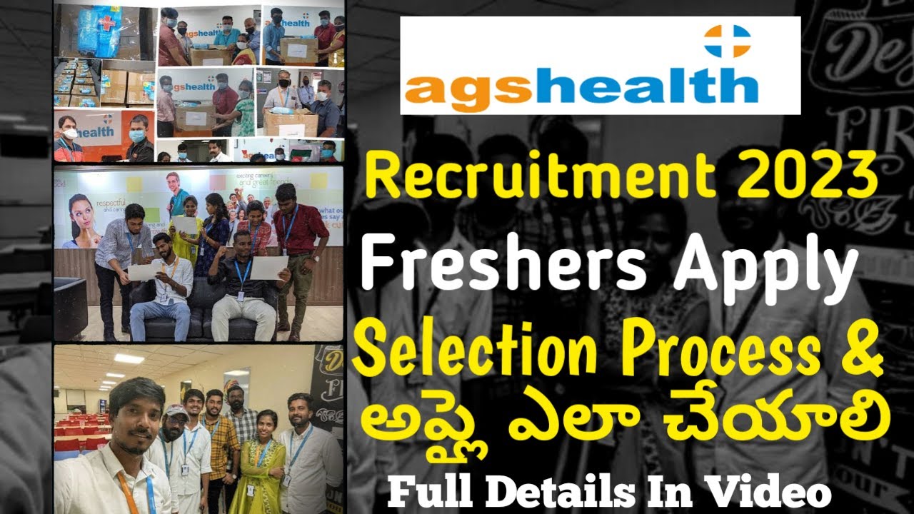 Ags Health Latest Jobs | Ags Health Latest Recruitment 2023 | Ags ...
