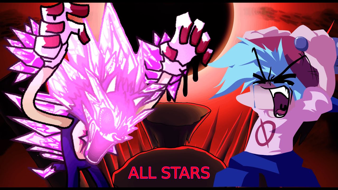 FNF:-) sonic.exe all stars - YouTube