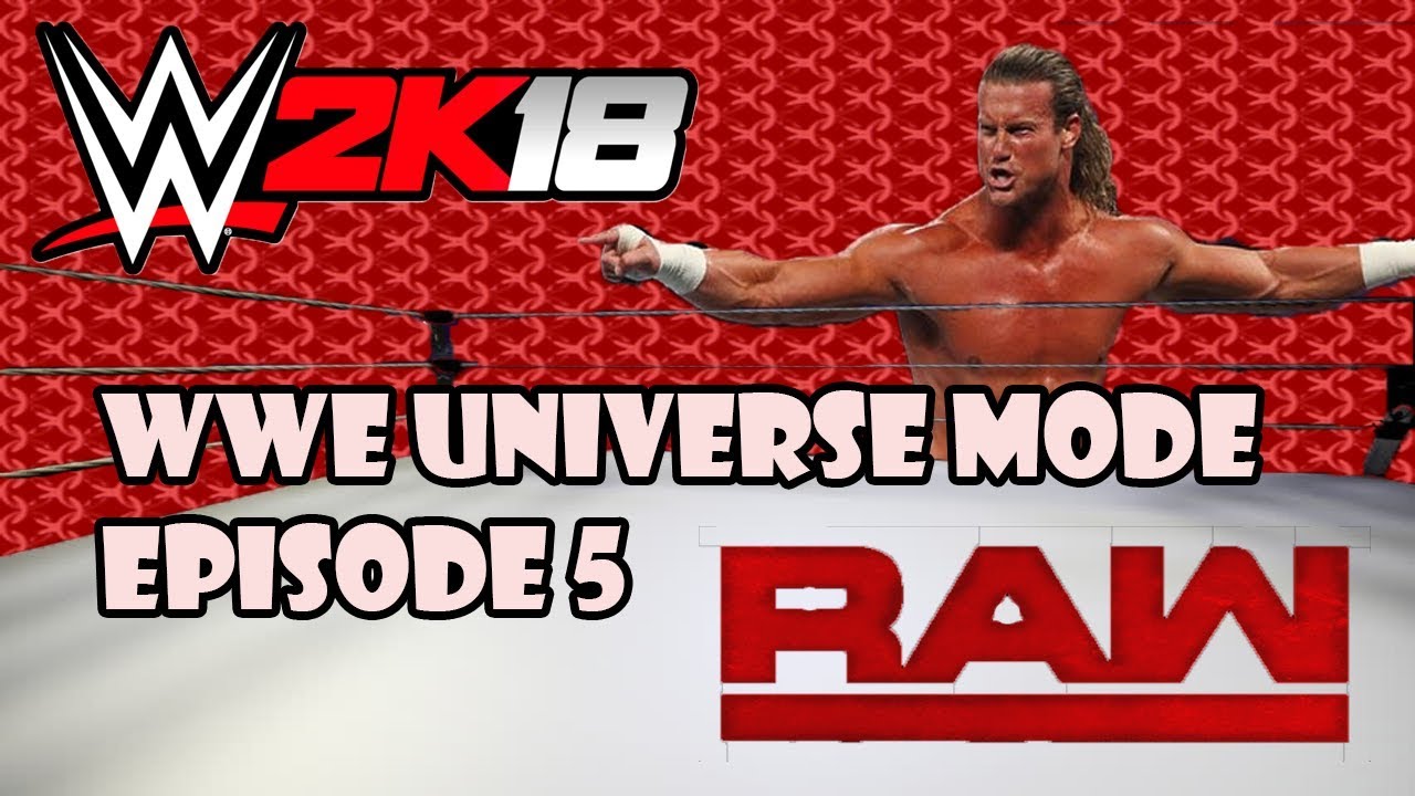 WWE 2k18 Universe Mode E.5: Lesson #1 - YouTube