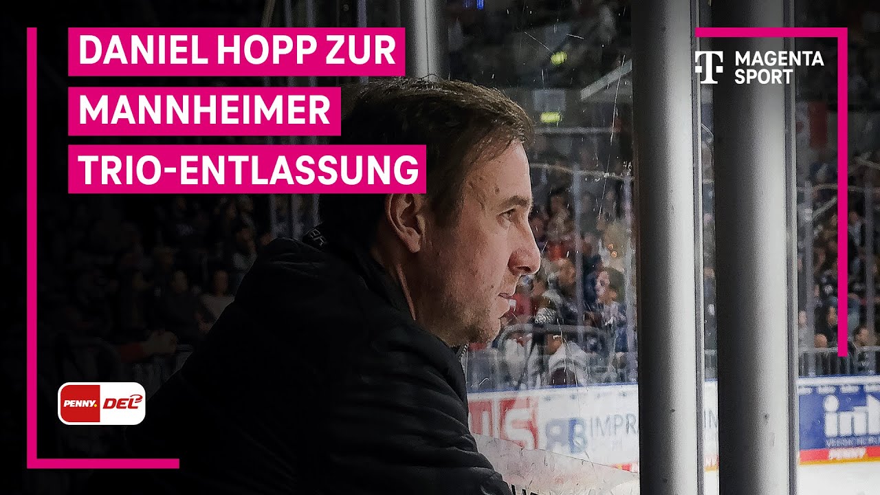 Daniel Hopp im Interview | Adler Mannheim | PENNY DEL | MAGENTA SPORT - YouTube