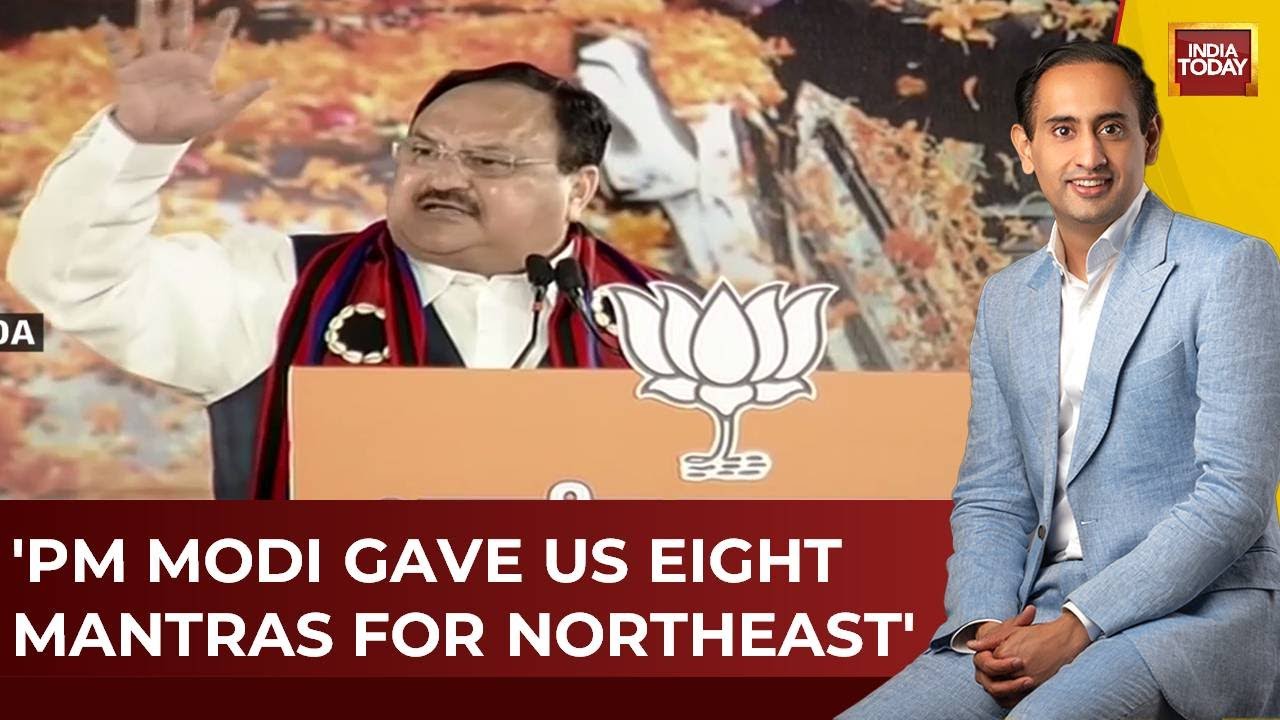 JP Nadda On Northeast Win: Northeast Is Now Known For Peace Due To PM ...