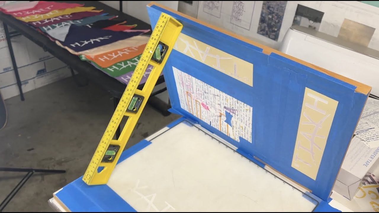 Screen Printing Student Style Feat. Cricut Maker and Vinyl Stencil ...