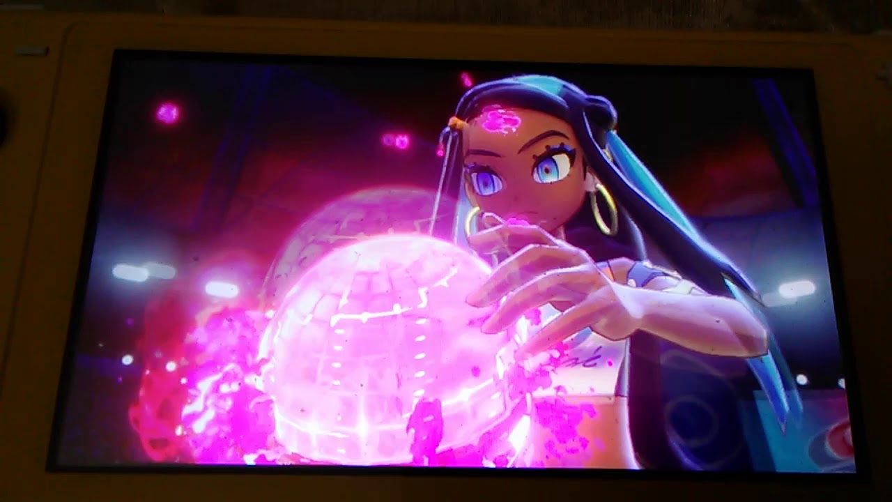 Pokémon Sword Taking On Nessa Youtube