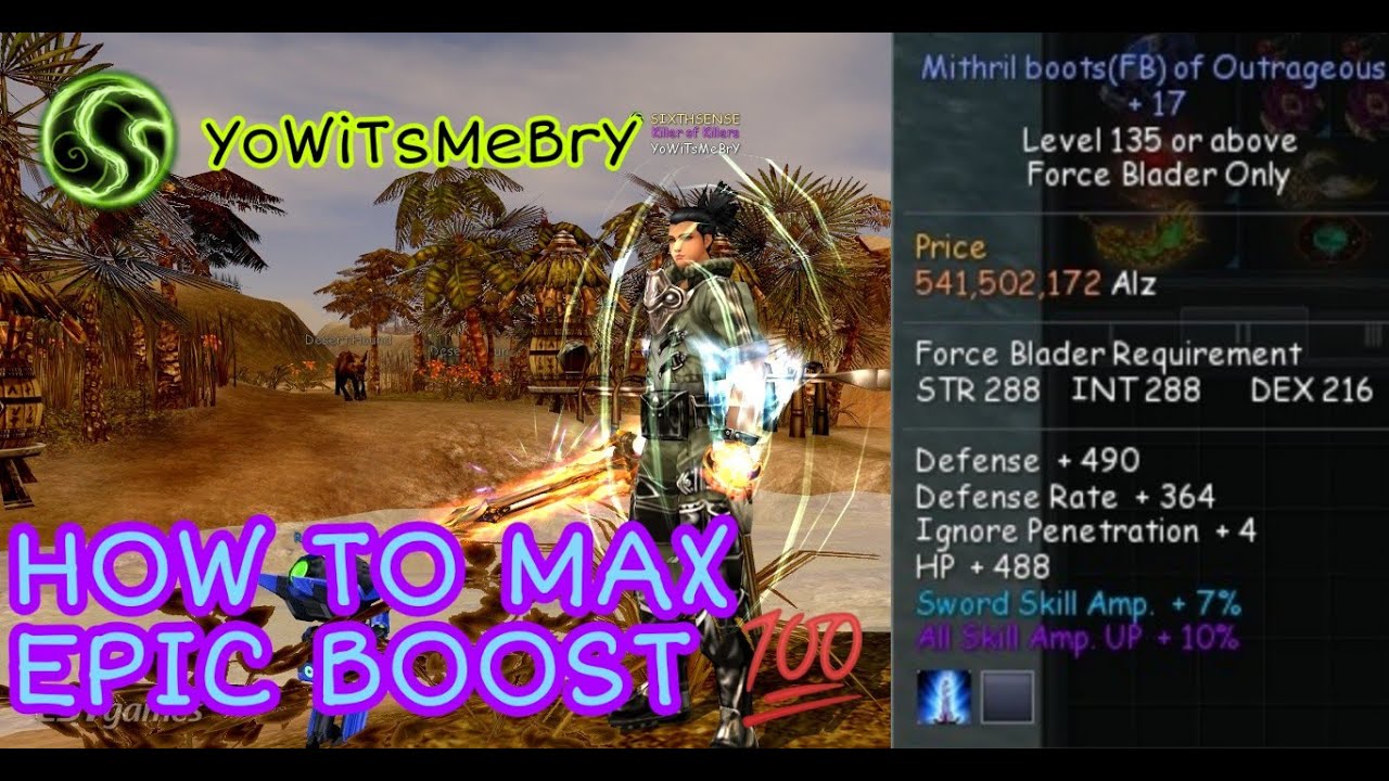 [CABAL ONLINE PH] How to Max EB (Epic Boost) - Using Epic Booster - YouTube