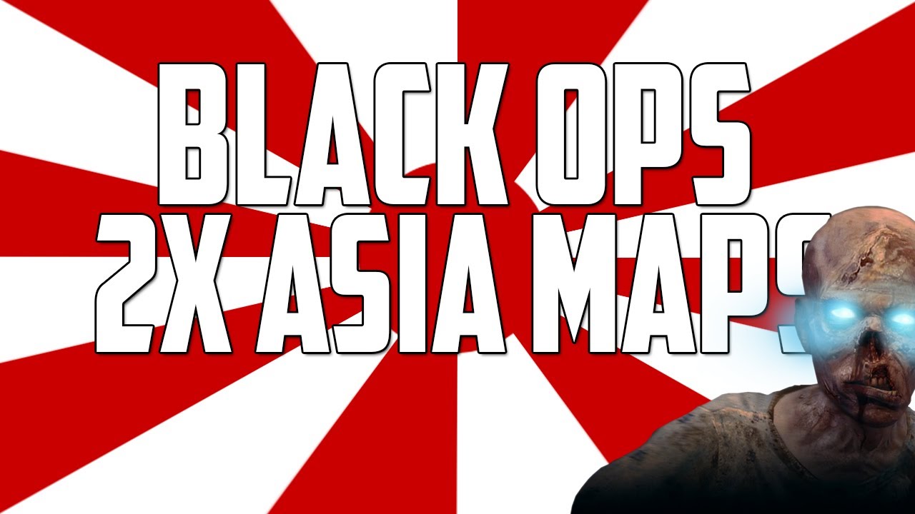 Black Ops Zombie Mode: 2x Asia Maps zum mitnehmen - YouTube