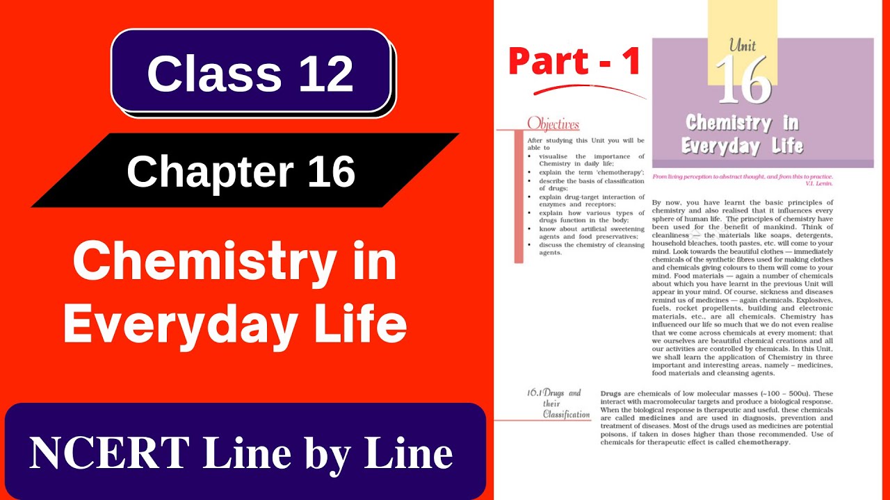 Intro | Drugs and their classification class 12 | Chemistry in everyday ...