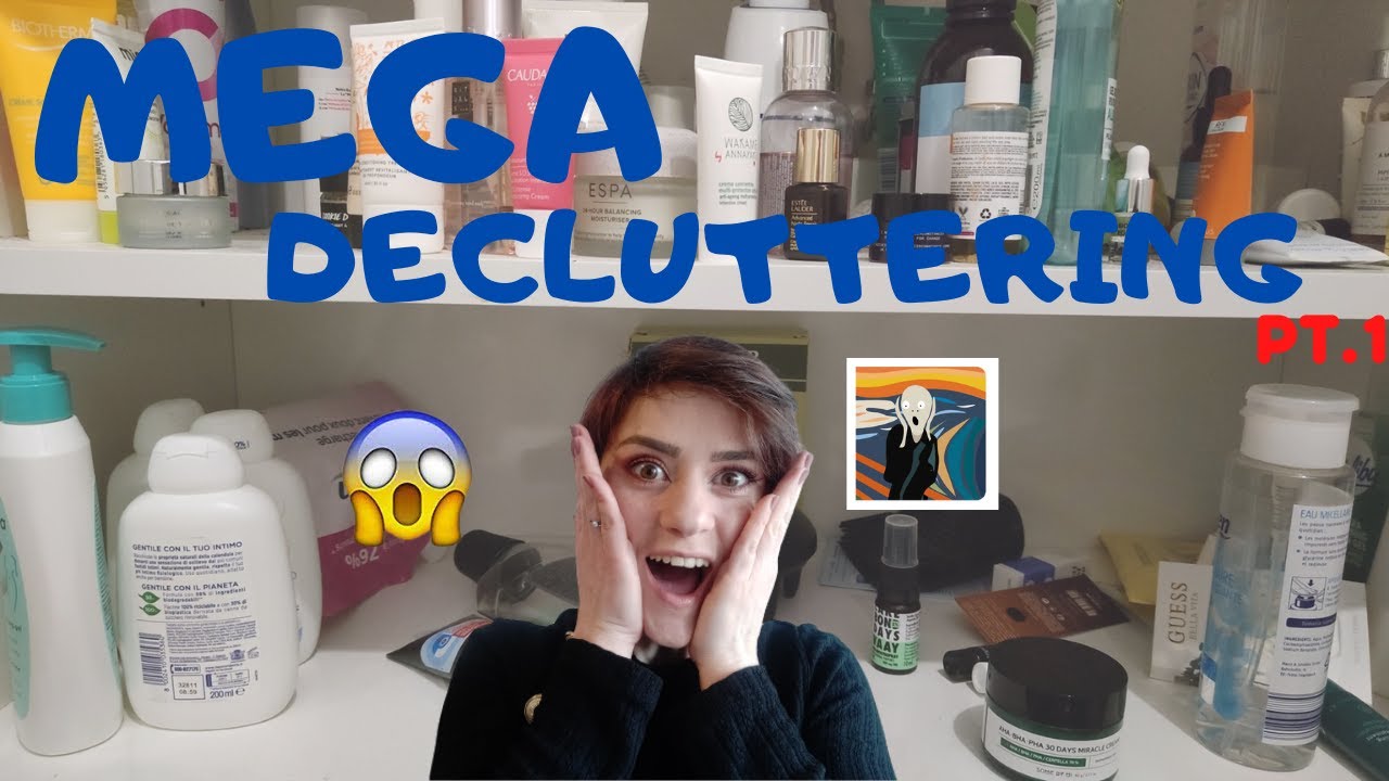 MEGA DECLUTTERING PT1 | BEAUTY - YouTube