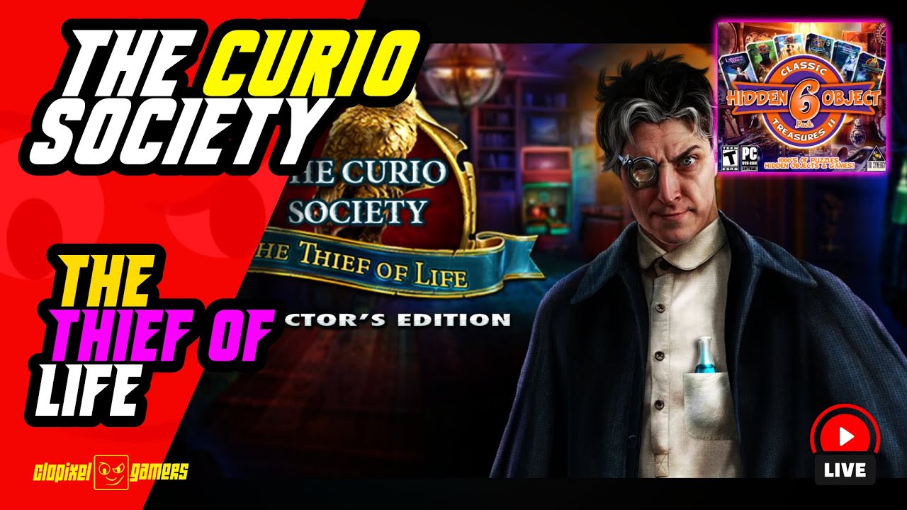 Mystery Games Live!: The Curio Society Point & Click PC Games Adventure ...