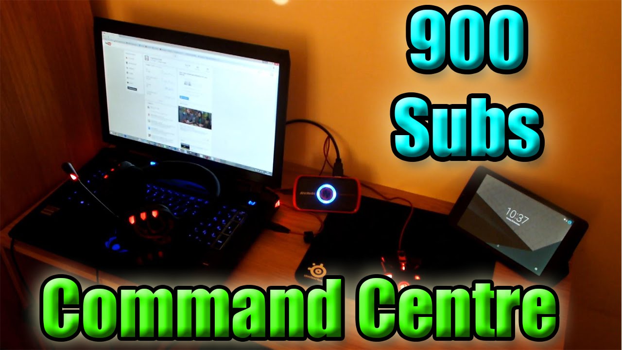 ThatSrb2DUDE & 900 Subs (DUDE's Command Centre/NEW Gaming Setup) - YouTube