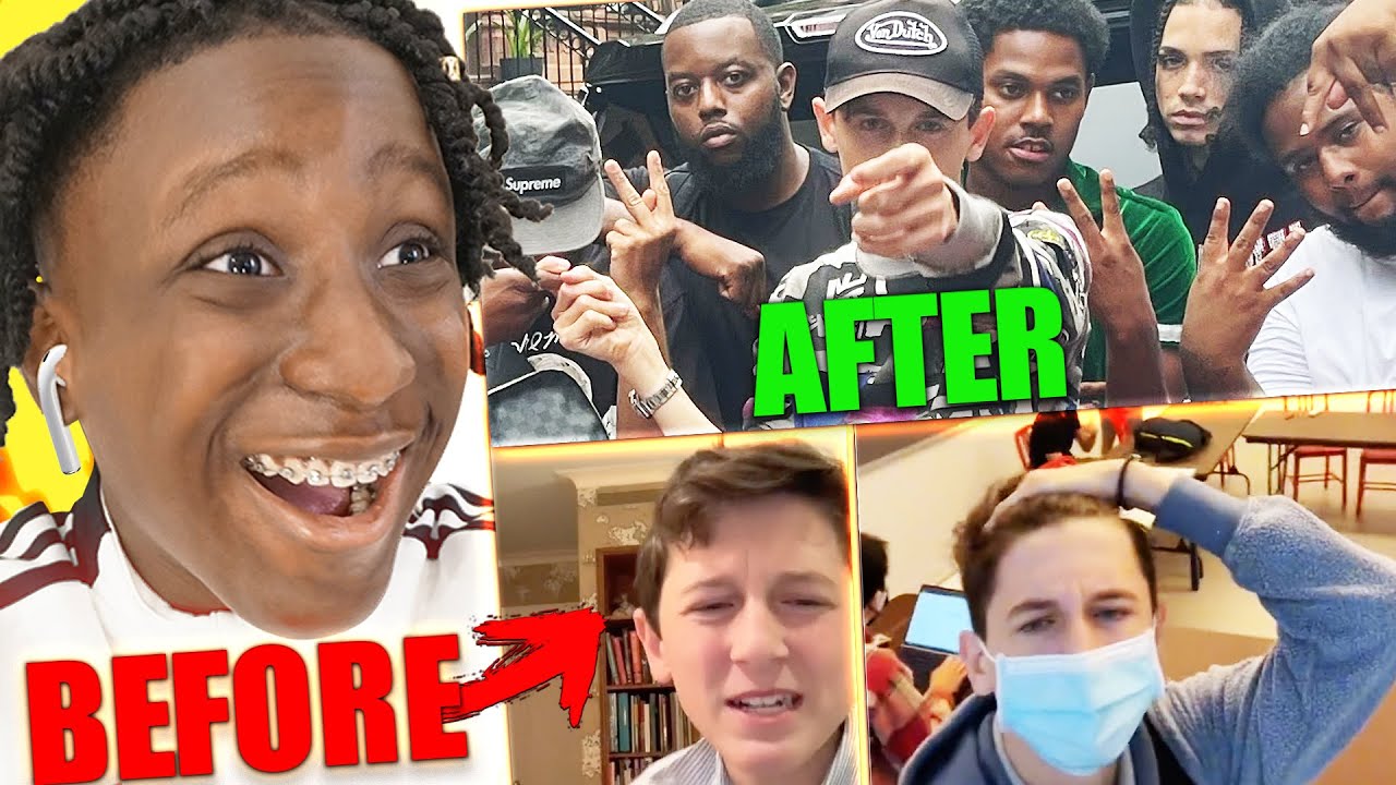 THIS TIK TOK RAPPER WENT FROM NERD TO DRILL RAPPER!🤣 - YouTube
