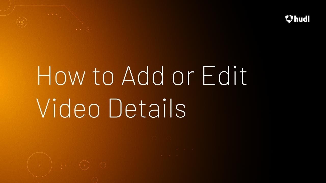 How to Add or Edit Video Details - YouTube