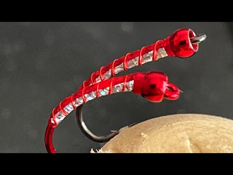 The Hog Magnet Chironomid (John Kent fly pattern) - YouTube