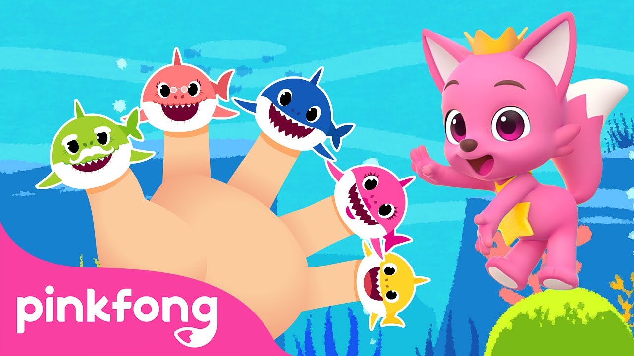 🖐🏼 Finger Family Song Compilation | Baby Sharks Everywhere | Pinkfong ...