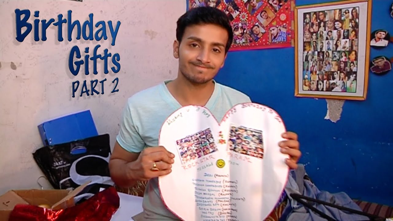Param Singh recieves his birthday gifts PART 2 - YouTube