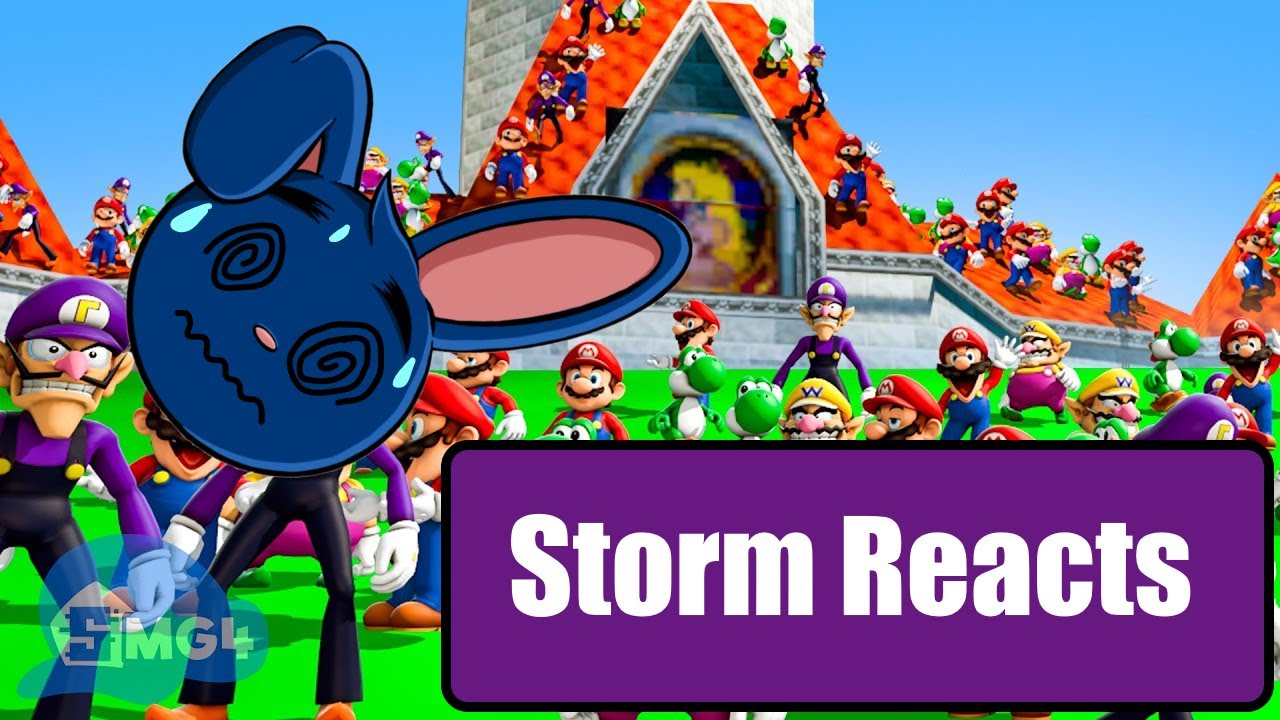 Storm Reacts: Smg4 Find Luigi - YouTube