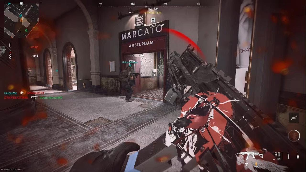 Cod Mw2 Ranked 33-2 Hardpoint Breenbergh Hotel - YouTube