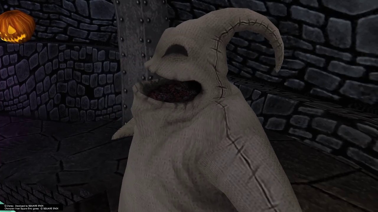 KINGDOM HEARTS Final Mix - Oogie Boogie Boss Fight (PS4) - YouTube