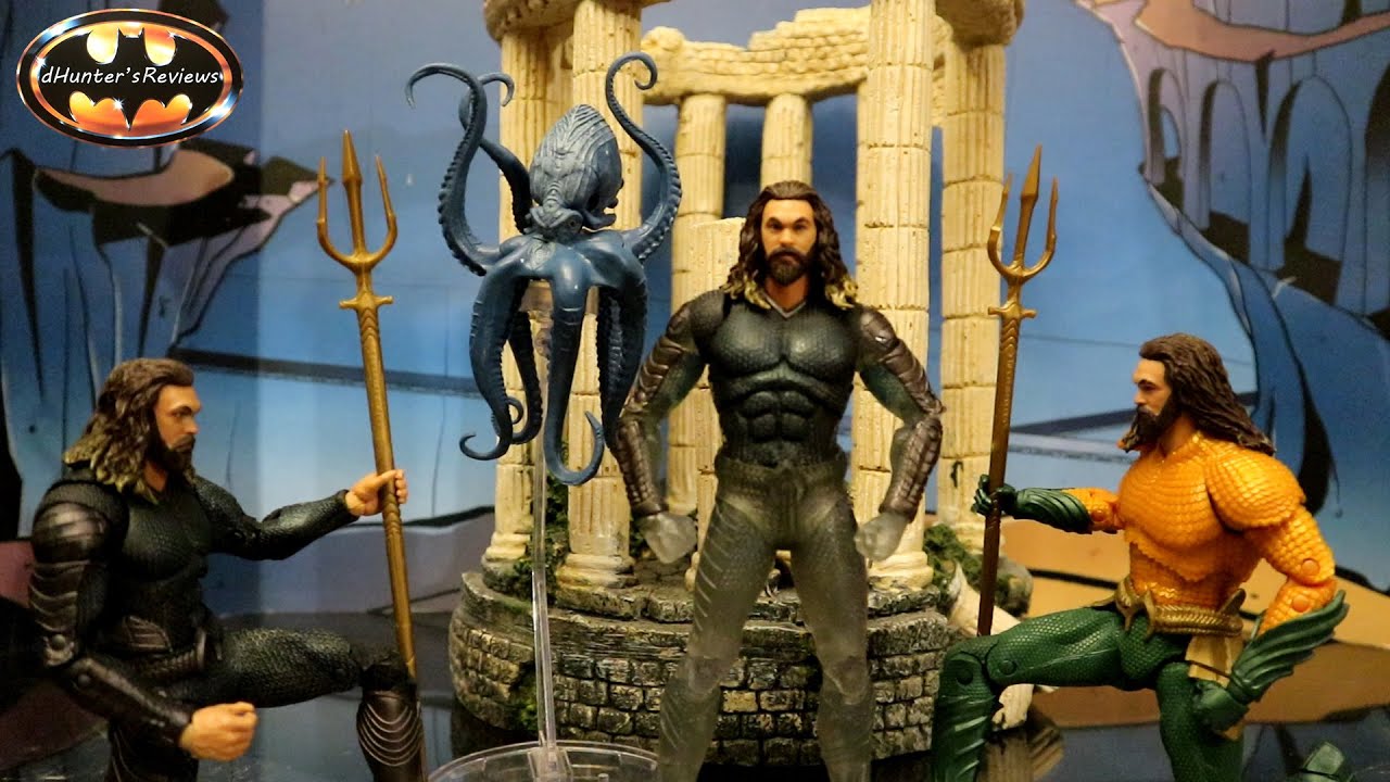 McFarlane DC Multiverse Aquaman Topo Octopus Stealth Suit Cloak Lost ...