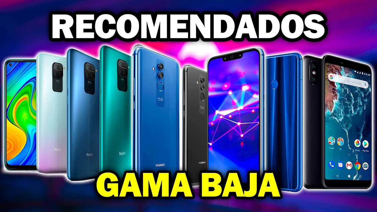 Los MEJORES CELULARES de GAMA BAJA 2021 | Calidad y Baratos - YouTube