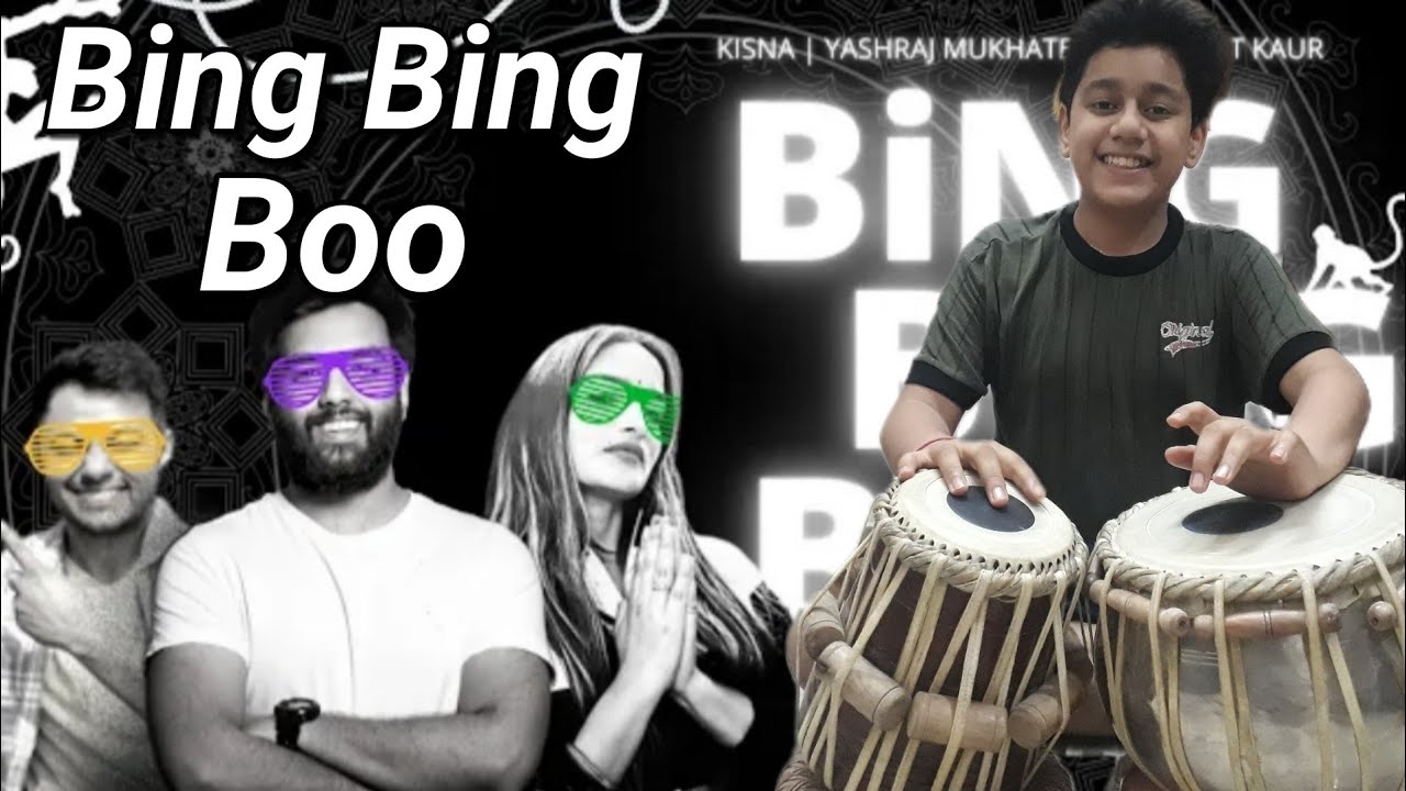 Bing Bing Boo l Yashraj Mukhate ll Tabla Cover ll Rashmeet Kaur ll ...