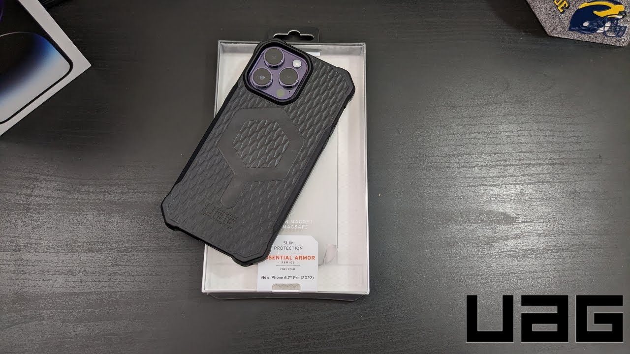 UAG Essential Armor iPhone 14 Pro Max Case Review - YouTube