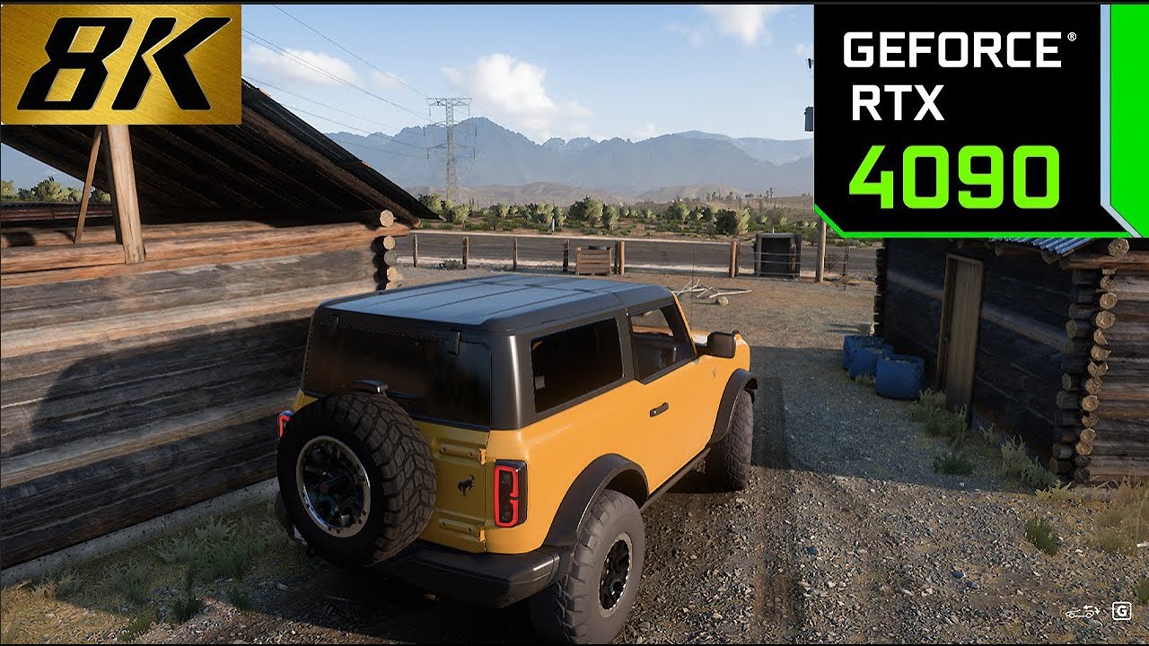 8K 144 FPS NVIDIA 4090 FORZA HORIZON 5 LOOKS INCREDIBLE!!! RAY TRACING ...