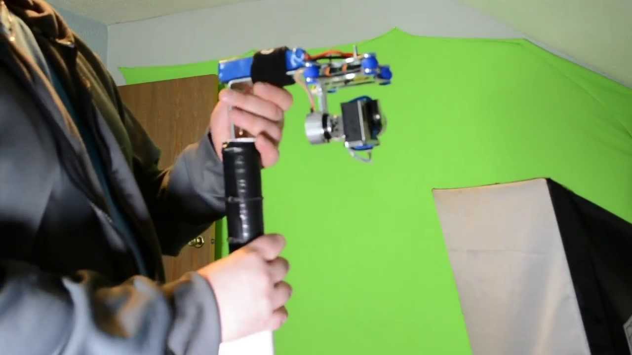 GoPro DIY Stabilizer with Gimbal - YouTube